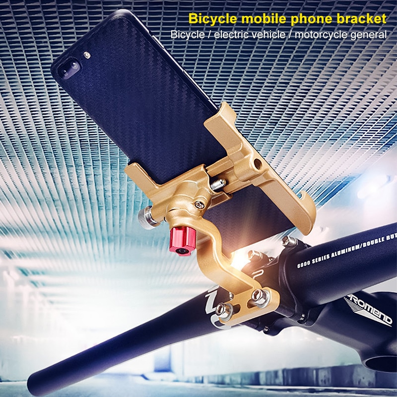 Aluminium Fiets Mobiele Telefoon Houder Fietshoude... – Grandado