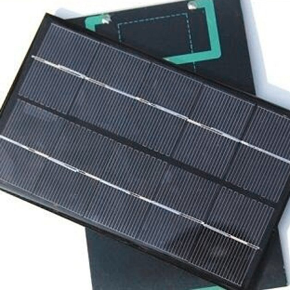 5W 5V Solar Panel Battery Charger DIY Solar Module with USB Port ...