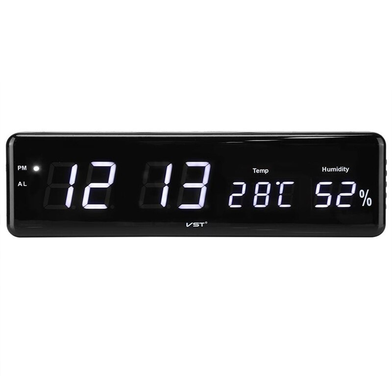 Digital LED Alarm Clock Large Screen Bedroom Elect... – Grandado