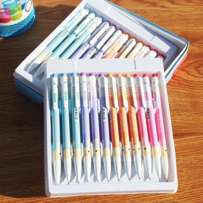 Simple and pure color automatic pencil with core, ... – Grandado