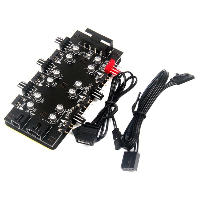 IDE/SATA 1 a 6 vías PWM/ARGB HUB Ports 4Pin diviso... – Grandado