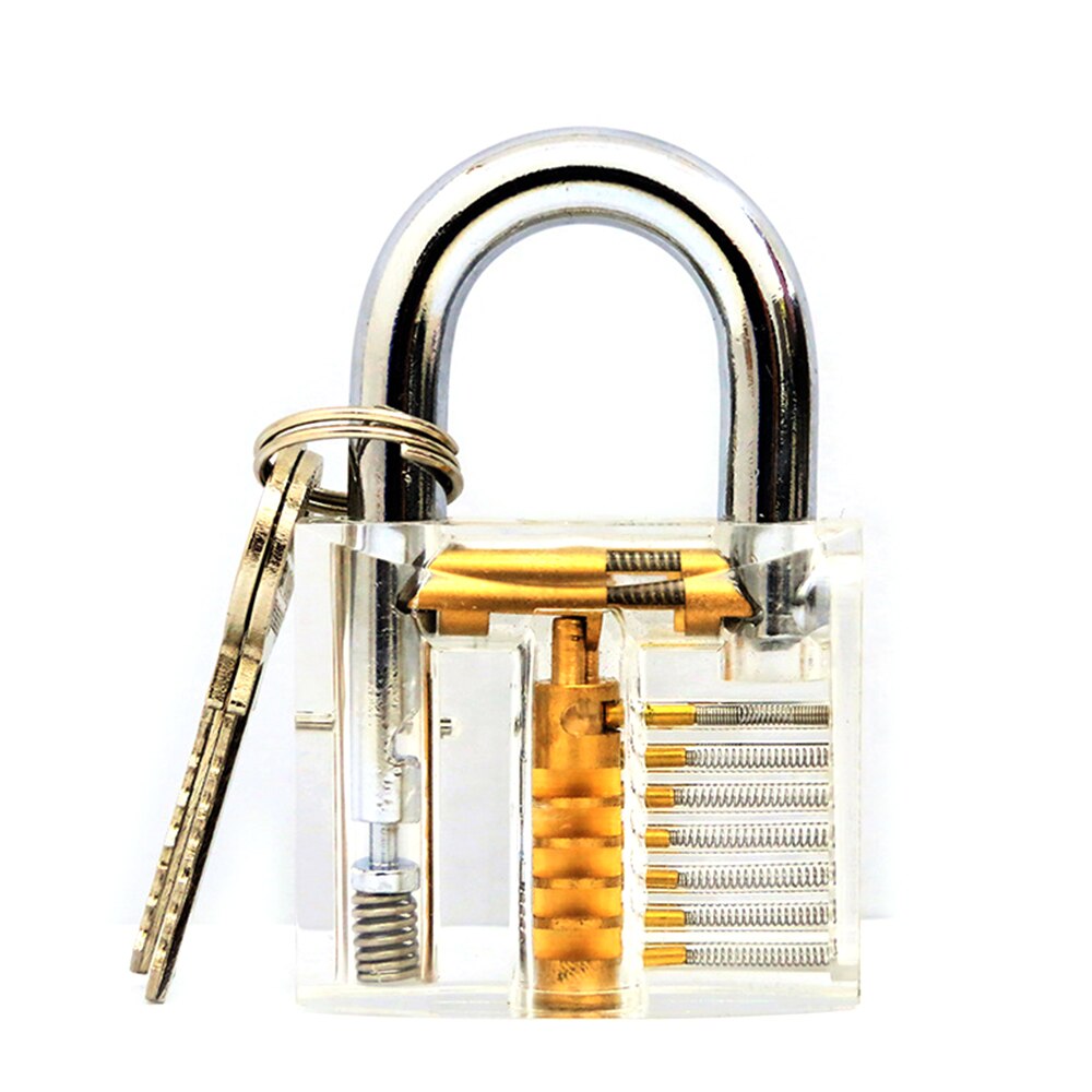 Transparent Visible Pick Cutaway Practice Padlock ... – Vicedeal