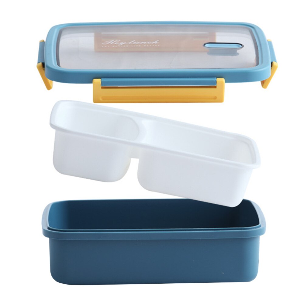 1Pc Compartment Simple Bento Box Portable Sealed F... – Grandado