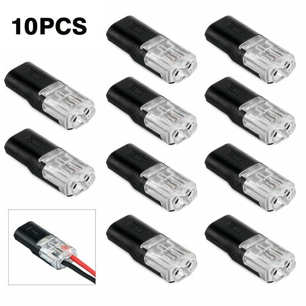 10Pcs 12V Wire Cable Snap Plug In Connector Termin... – Vicedeal
