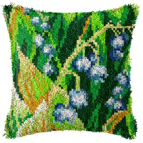 Tapijt Borduren Haak Kussens Kruissteek Kussen Doe... – Grandado