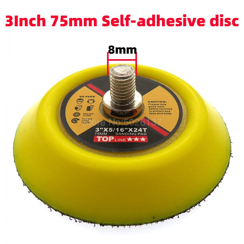 1Pcs 3 Inch 75 Mm M8 Schacht Pneumatische Plaat La... – Vicedeal