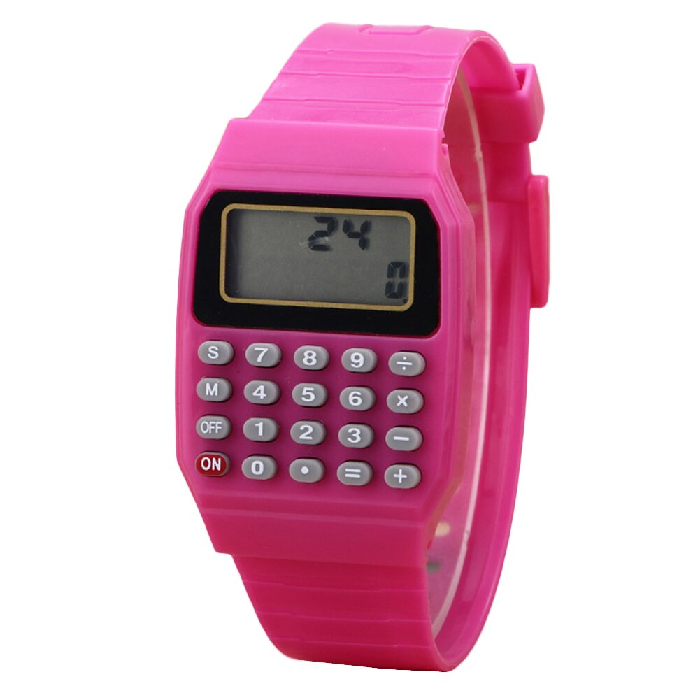 Plastic Children Digital Square Wrist Watch Mini P... – Vicedeal