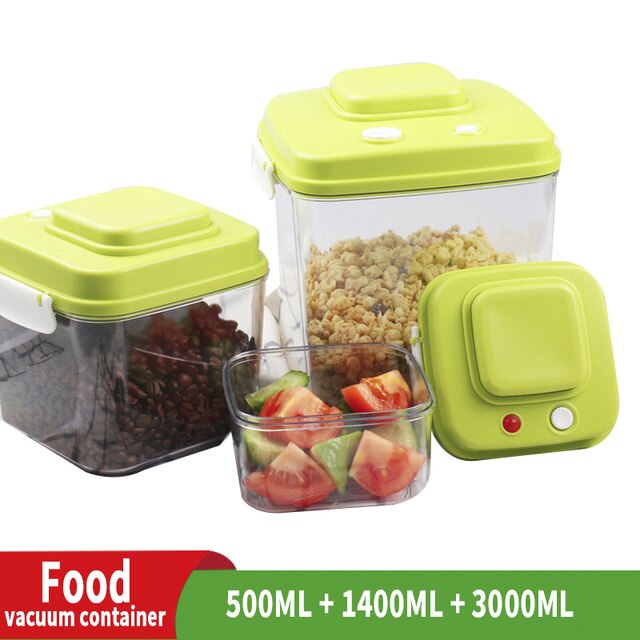 Food Vacuum Container Square Plastic Large Capacit... – Vicedeal