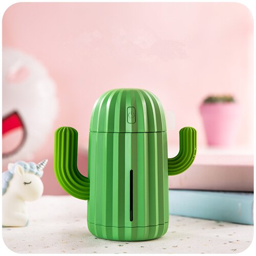 Wireless Air Humidifier 340ml Cactus Rechargeable ... – Grandado