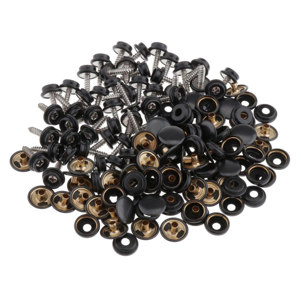 50 Sets Fastener Screw Snaps Stub for Marine Boat ... – Grandado