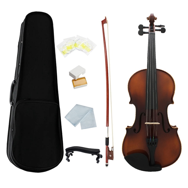 1/2 Full Size Violin Retro Acoustic Fiddle Solid W... – Grandado