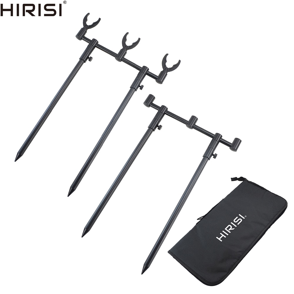 Carp Fishing Rod Pod Set for 3 Fishing Rods Bank S... – Grandado