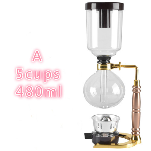 Siphon coffee pot set Hario filter household sypho... – Grandado