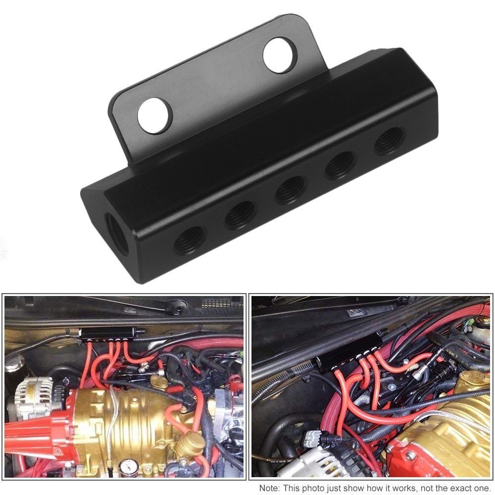 Vacuum Intake Manifold 6 Port 1/8 NPT Universal Al... – Vicedeal