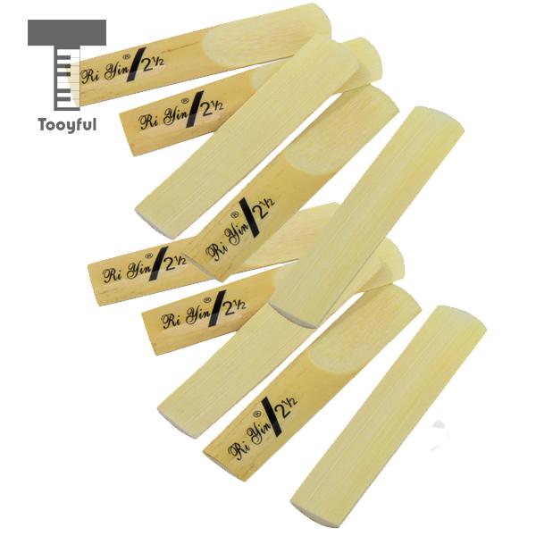 Tooyful 10Pcs bE Premium Cane Alto Saxophone Reeds... – Grandado