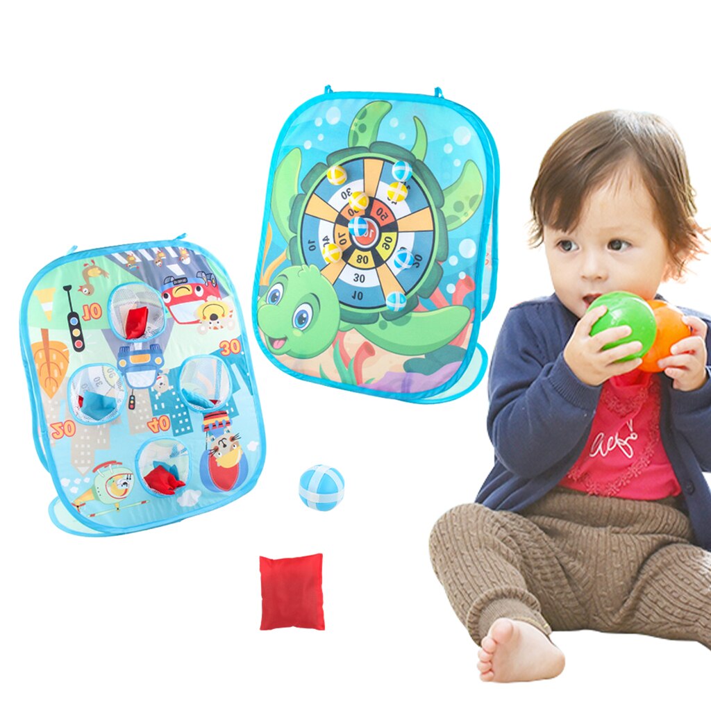 Portable Sand Bag Toss Game Corn Holes Cornhole Bo... – Grandado