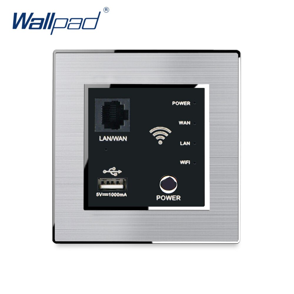 300M Wifi AP Router Wallpad Stainless Steel Panel ... – Vicedeal