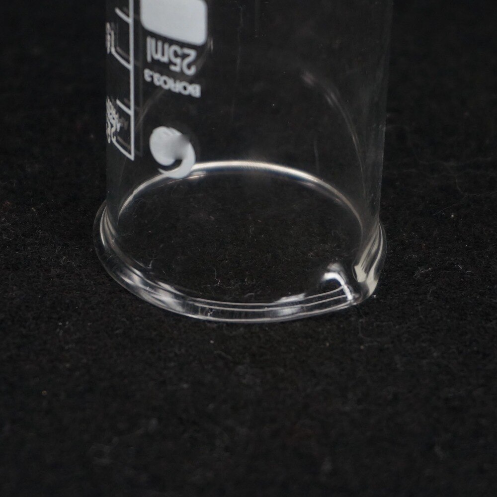 25ML Low Form Beaker Chemistry Lab G3.3 Borosilica... – Vicedeal