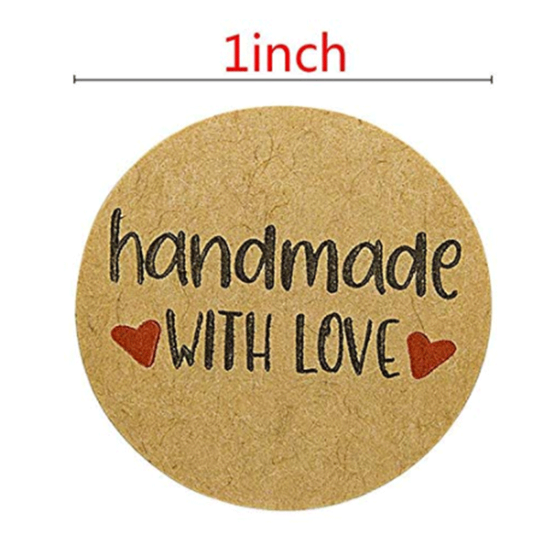 1 Inch Kraft Paper Baked Diy Hand-made Roll Self-a... – Grandado