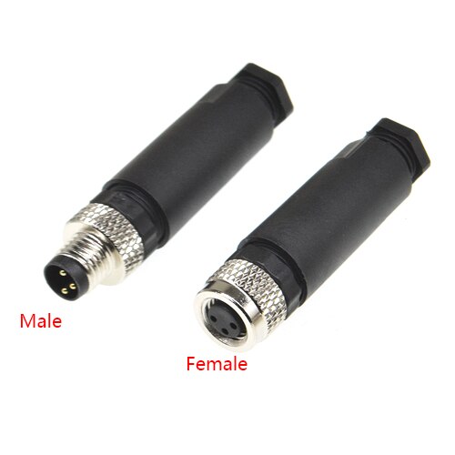 Conector de sensor impermeable M8, conector macho ... – Grandado