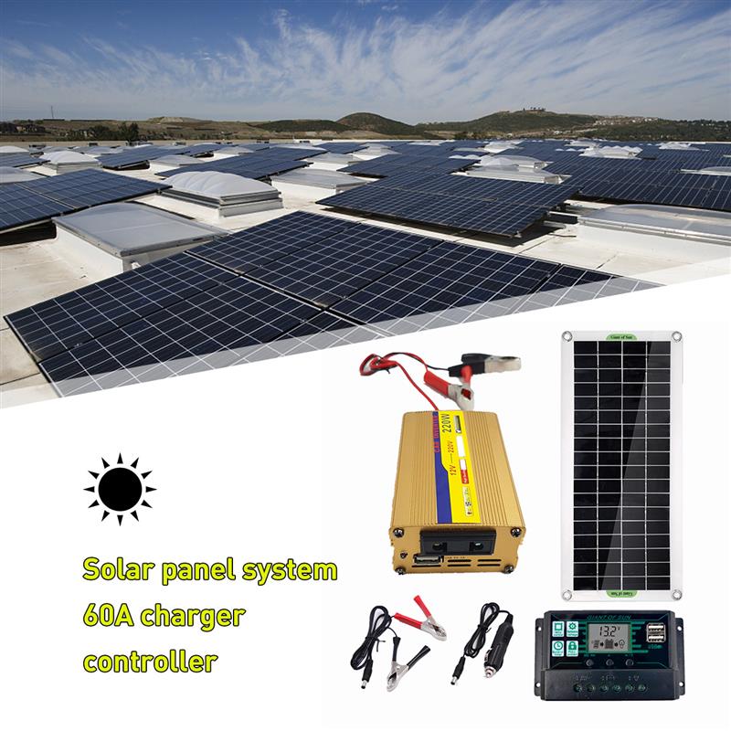 220V 30W Solar Panel 220W Inverter 60A MPPT Contro... – Vicedeal