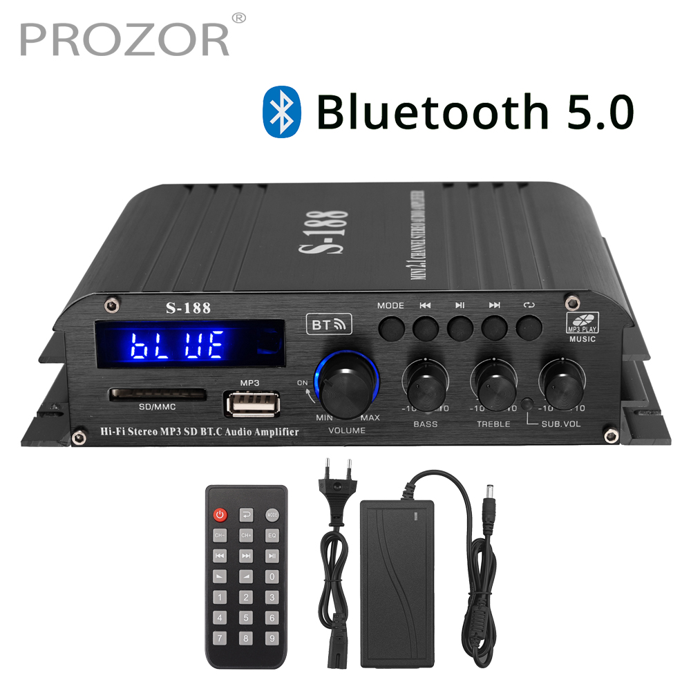 S-188 Home Digitale Versterker Bluetooth-Compatibe... – Vicedeal
