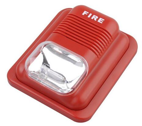 Fire Alarm Siren Red Sound and White Flash Light f... – Grandado