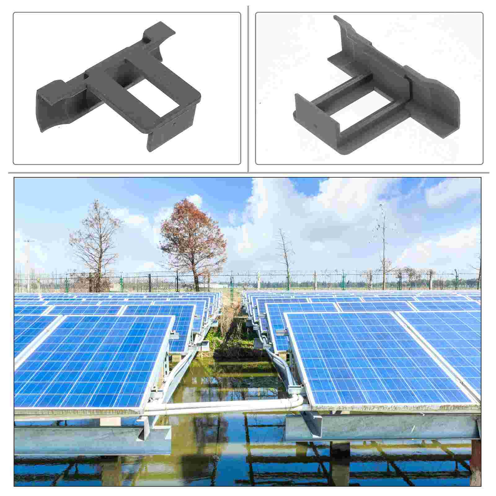 10Pcs Solar Panel Water Drained Clamps Solar Panel... – Grandado