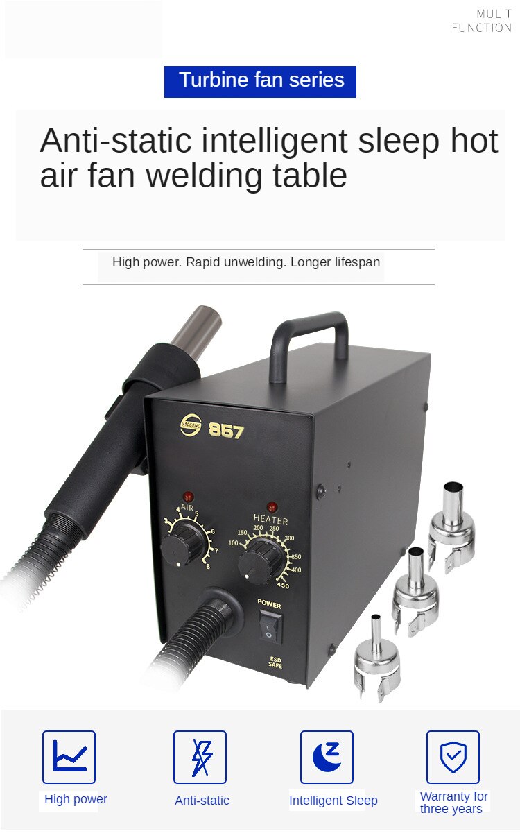 YAOGONG 857 air gun dismantling welding machine ra... – Grandado