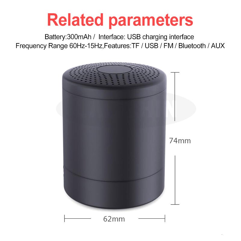 Mini Column Draadloze Bluetooth Speaker Macaron St... – Grandado Mini Column Draadloze Bluetooth Speaker Macaron St... – Grandado