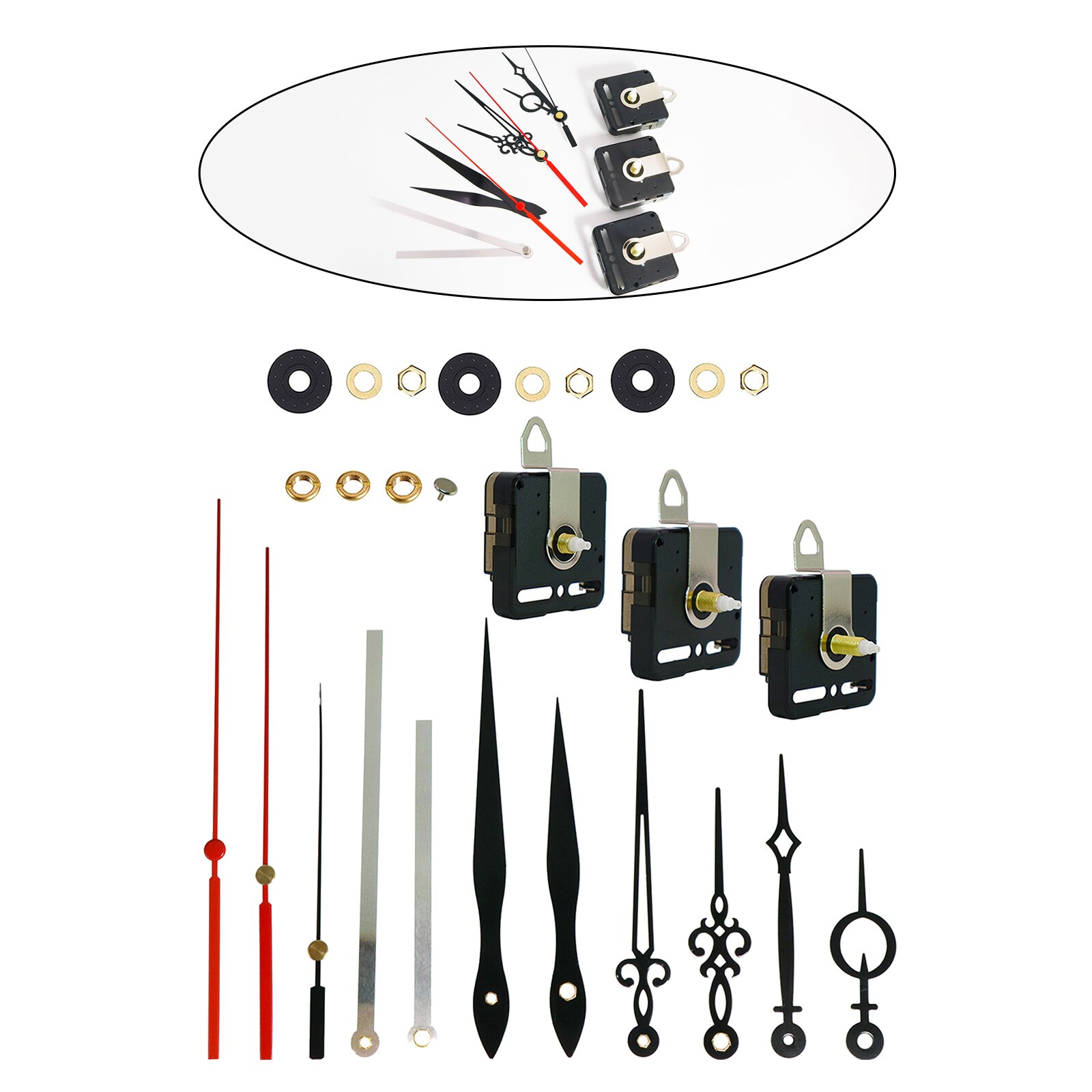 Non Ticking Clock Movement Mechanism Clock Motor K... – Vicedeal