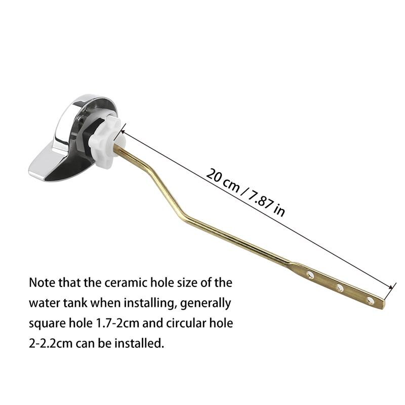 1PC Angle Fitting Side Mount Toilet Lever Handle f... – Vicedeal