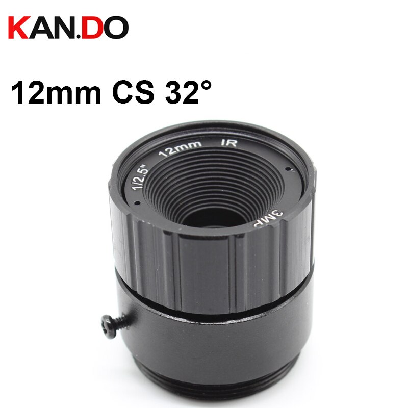 1/2.5" HD 3mp 12mm 32Degrees Angle IR CCTV IP Lens... – Grandado