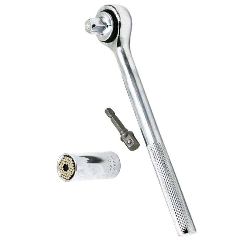 3/8’ Multipurpose Magic Socket Ratchet Wrench Suit... – Grandado