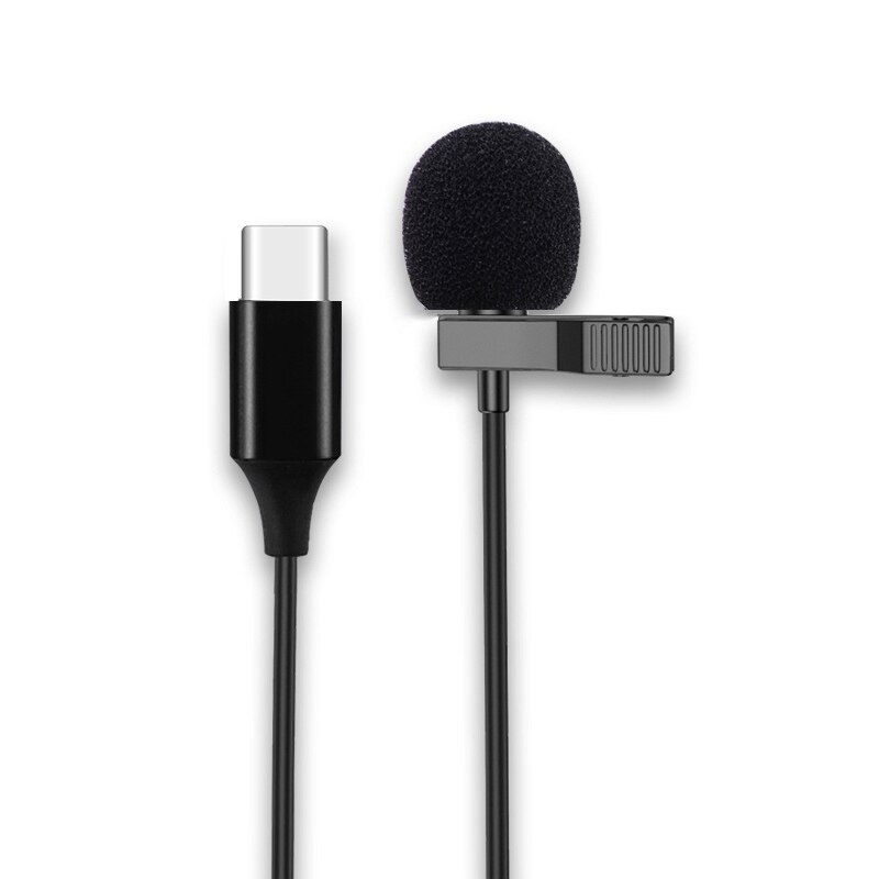 2Pcs Microphone TYPE-C Lapel Video Recording Mic C... – Grandado