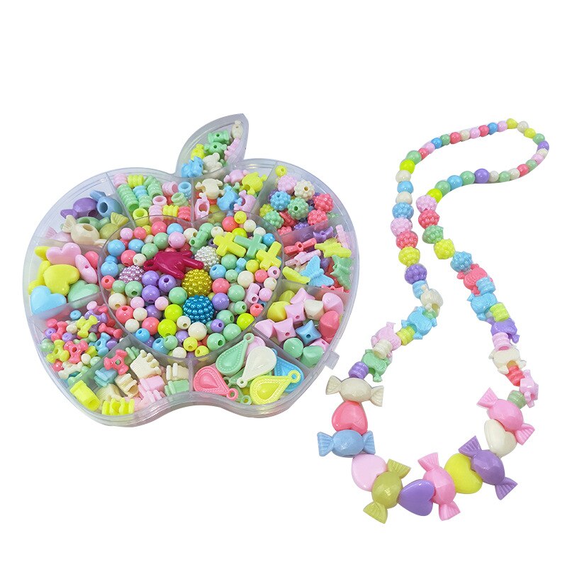 300 stücke Diy Perlen Für Kinder Handgemachte Rund... – Vicedeal