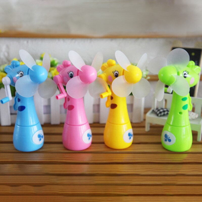 Mini Fan Cartoon Giraffes Portable Handheld Desk H... – Grandado
