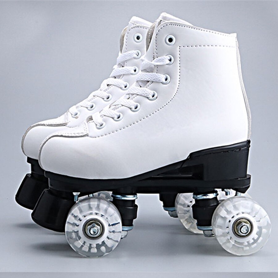 Japy Artificial Leather Roller Skates Double Line ... – Grandado