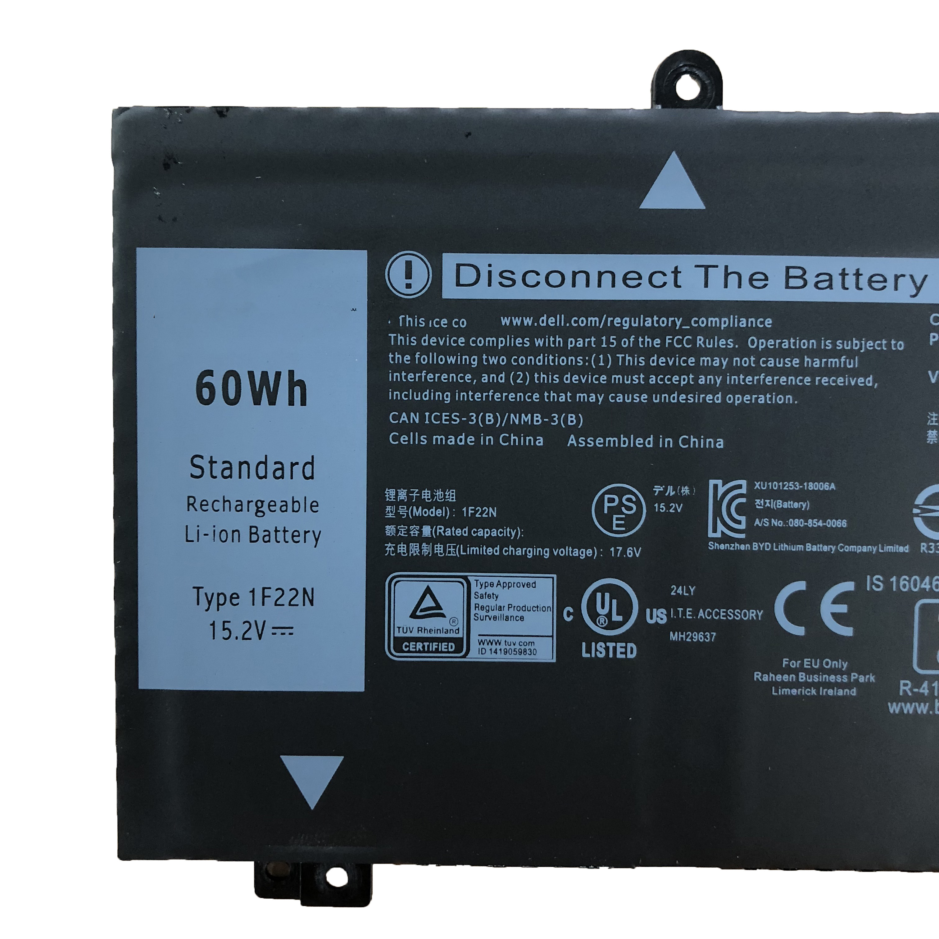 15.2V 60WH 1F22N 11.4V 90WH XRGXX Laptop Battery f... – Grandado