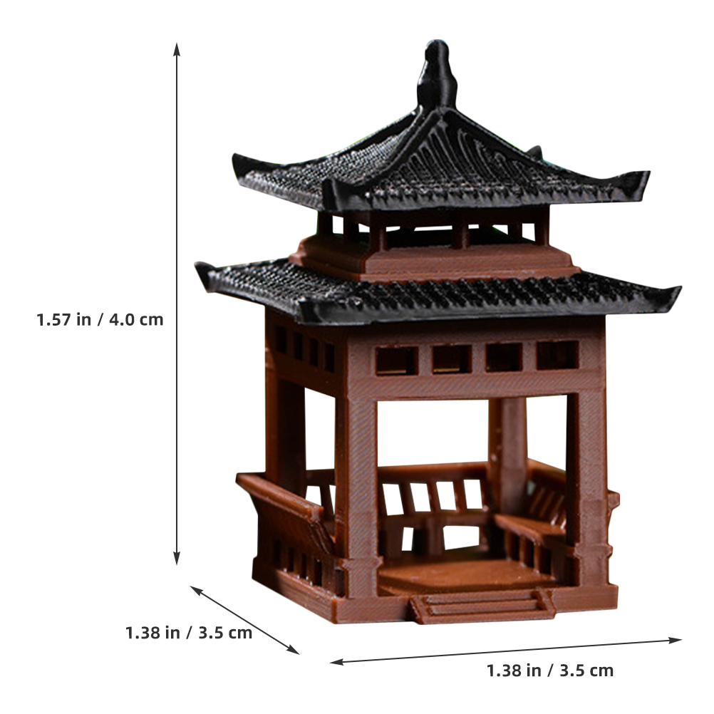 4cm 6cm Mini Pagoda Statue Miniature Pagoda Bonsai... – Grandado
