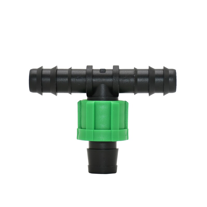 Tuinslang 1/2 16mm drip tape tee connector lock mo... – Grandado