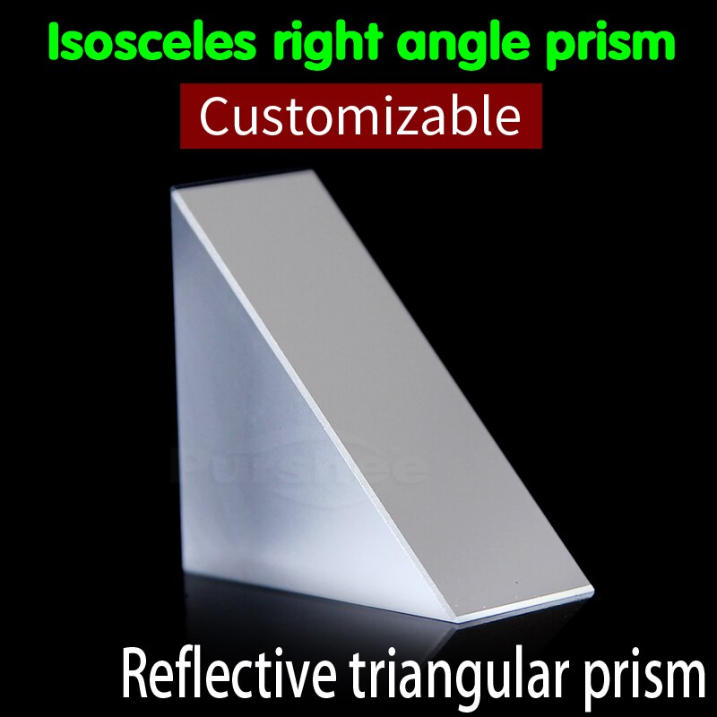 Optical glass driehoekig prisma met reflecterende ... – Vicedeal