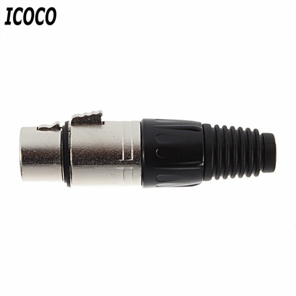 ICOCO Solder Type Mic XLR Female 3-Pin Audio Cable... – Grandado