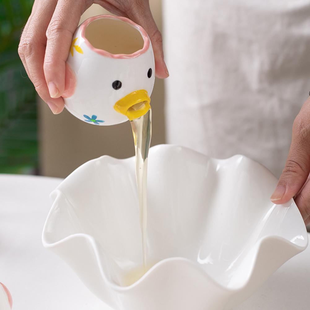 Fun Egg Separator Convenient Oval Beak Ceramic Chi... – Grandado