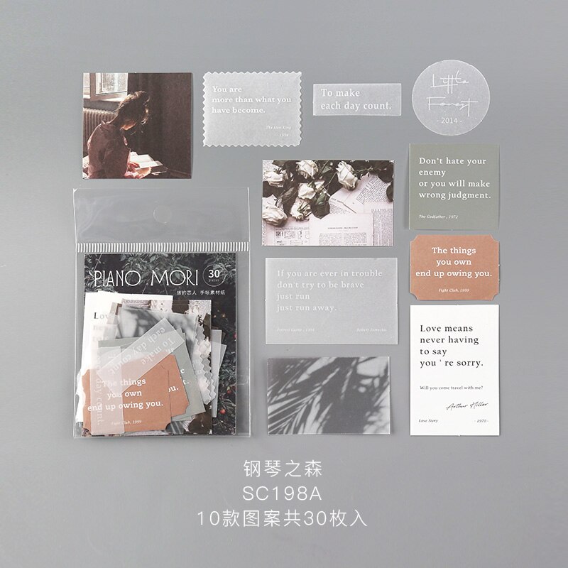 30pcs Tokyo Travel Paper Sticker Diy Diary Album D... – Grandado