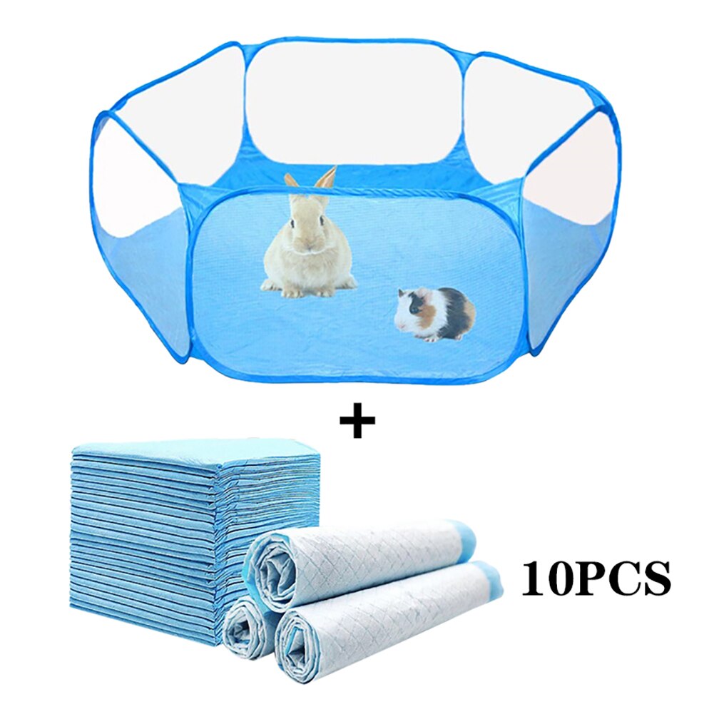 Portable Small Pet Cage Transparent Hedgehog Hamst... – Grandado