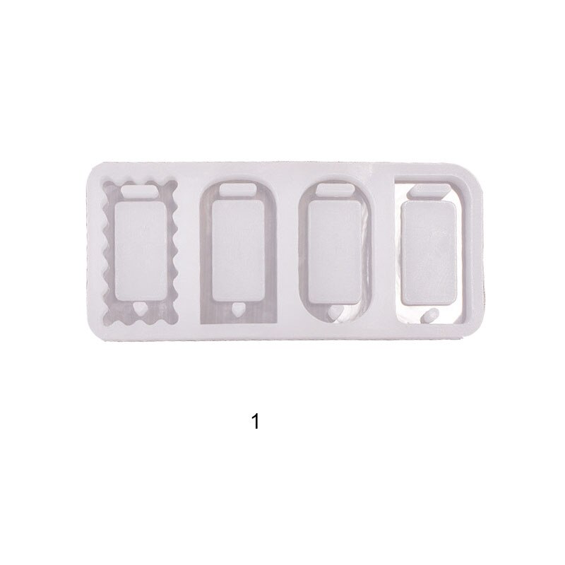 DIY Epoxy Resin Mold Various Square Keychain Tag P... – Grandado