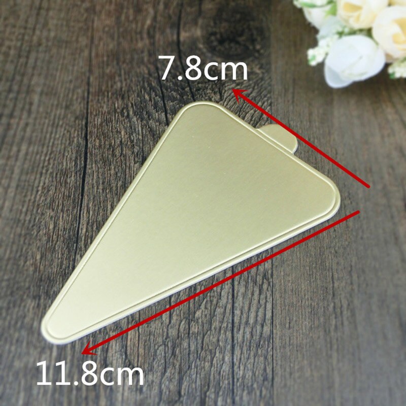 50 pcs/ lot Baking Tool Cake Cardboard Pad Gold Go... – Grandado