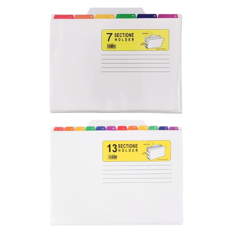 File Holder Classification Bag Color UV Print Fold... – Vicedeal