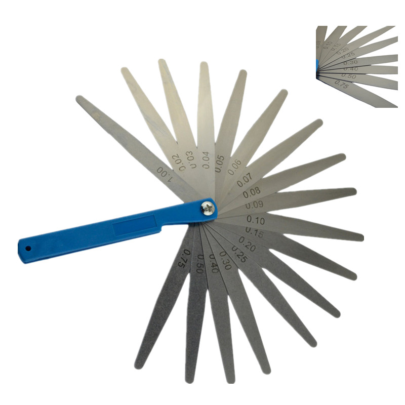 Motorcycle Parts 0.02 to 1mm 17 Blade Thickness Ga... – Grandado